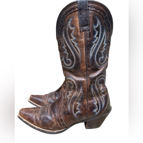 Ariat | Shoes | Ariat Heritage X Toe Western Cowboy Boots Womens 9 B ...